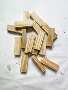 DIY Winter Church Scene - Affordable Home Decor