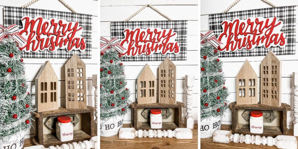How to Make a DIY Christmas Sign with Loop-It Yarn