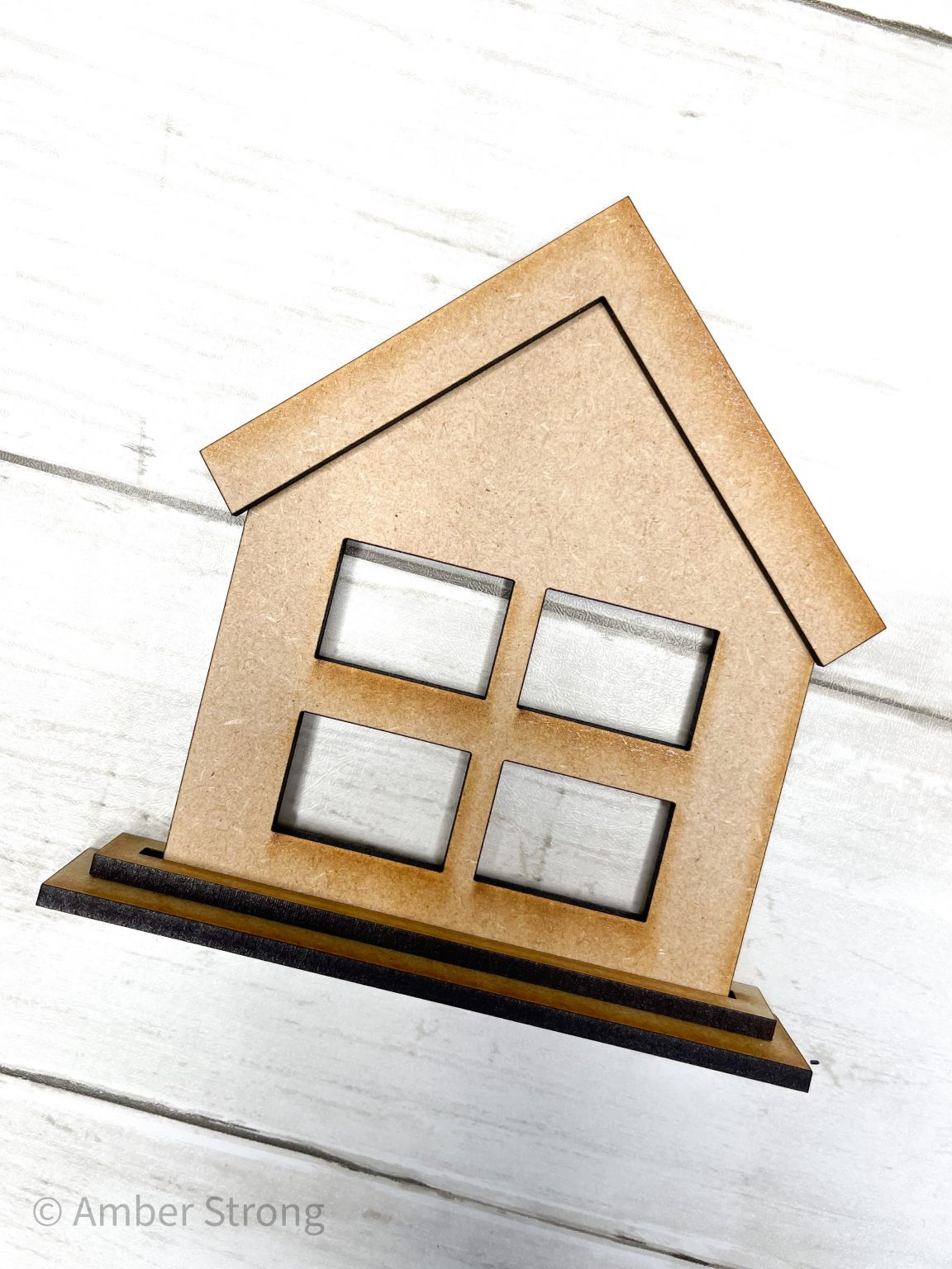 DIY Decorative Houses Craft Kit - Easy DIY Idea