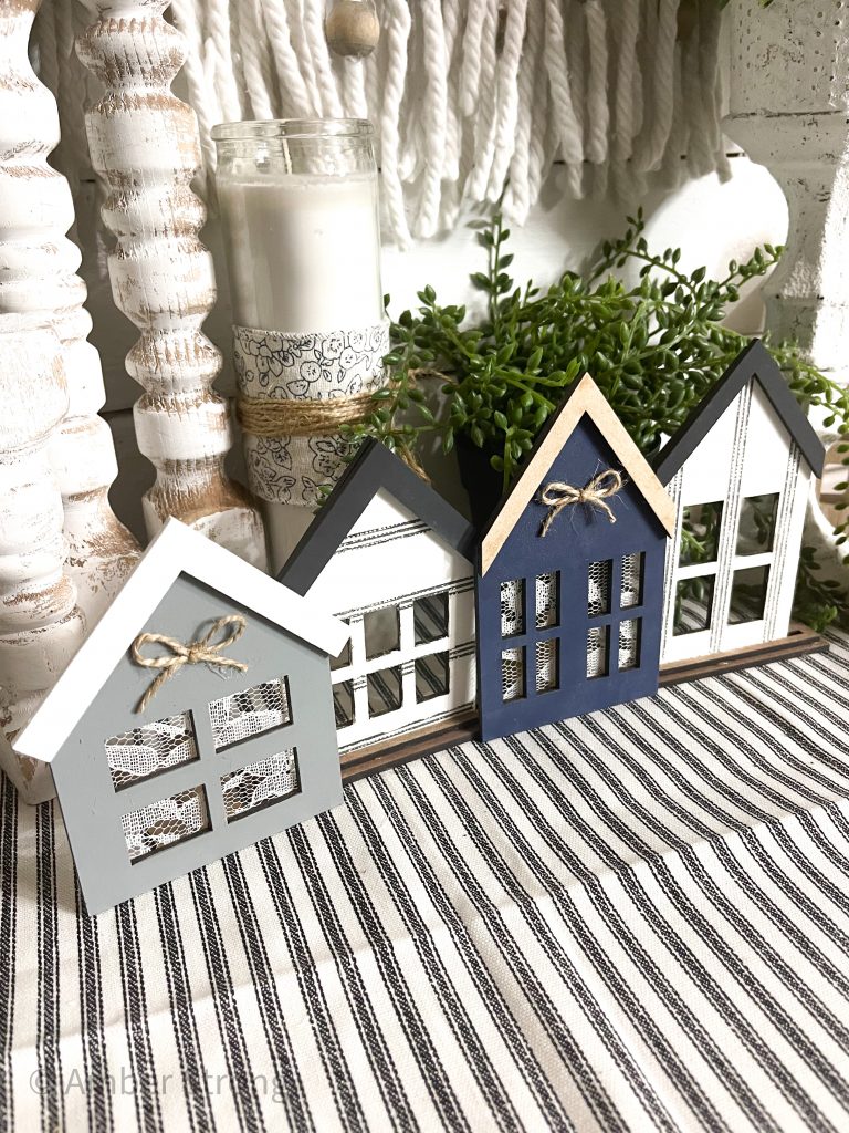 DIY Decorative Houses Craft Kit - Easy DIY Idea