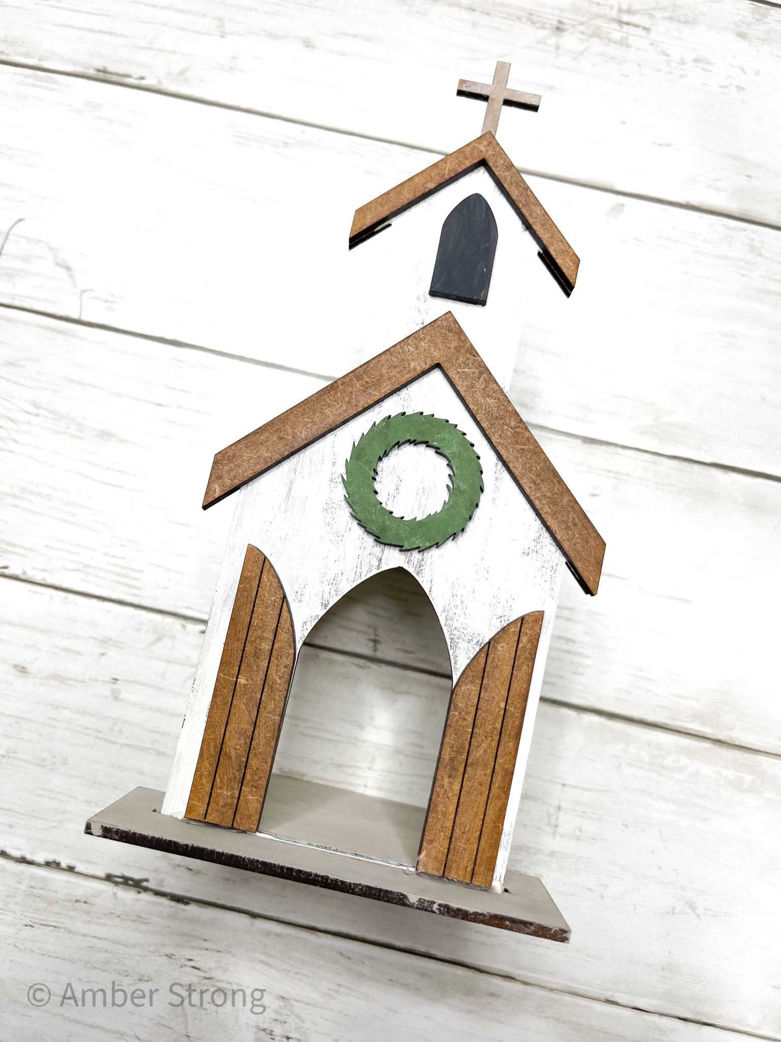 DIY Painted Churches Kit - Easy DIY Idea