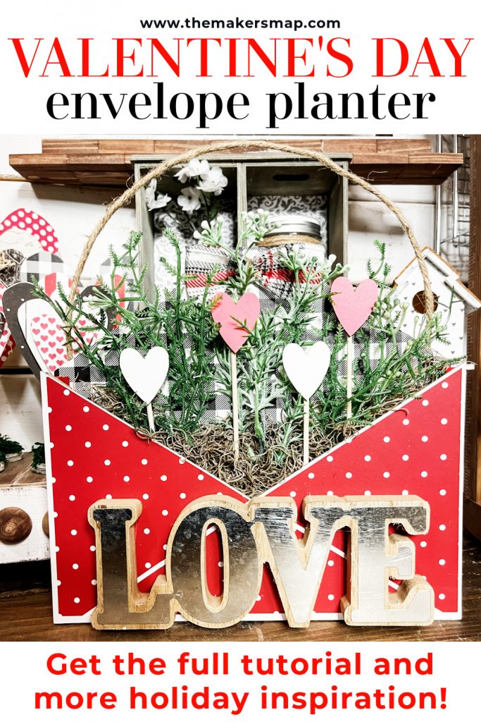 DIY Valentine's Day Envelope Planter - Easy DIY Idea