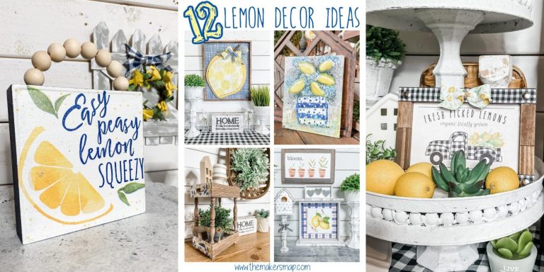Get a Free Farmhouse Lemon Printable for DIY Decor
