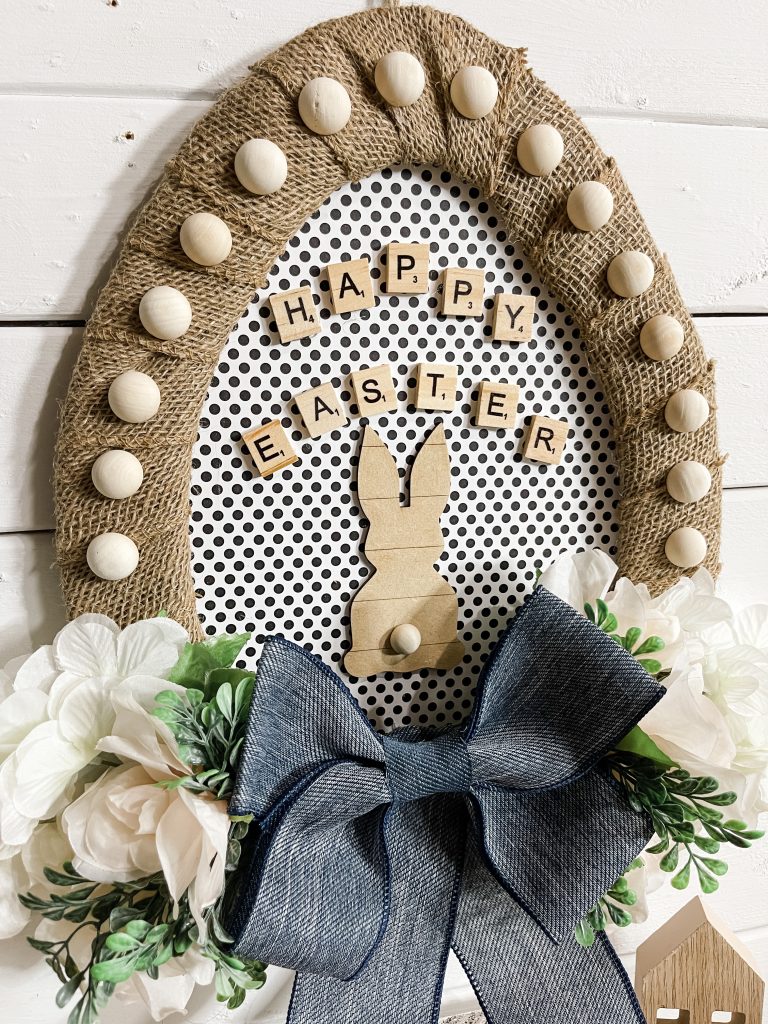 DIY Easter Door Wreath - Easy DIY Tutorial