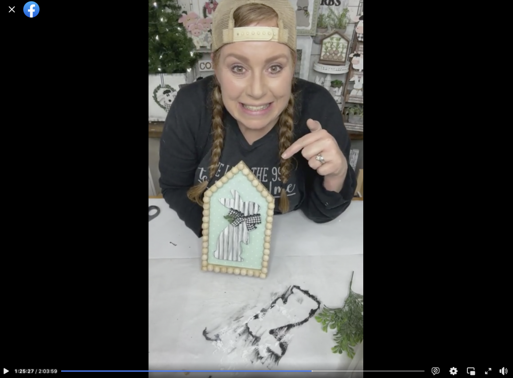 DIY Farmhouse Bunny Decor - Easy DIY Tutorial