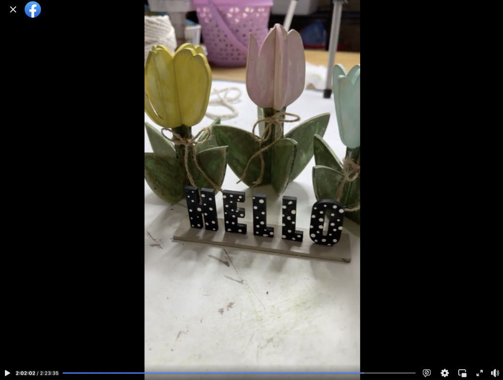 Tulips Craft Kit DIY Spring Decor - Easy DIY Tutorial