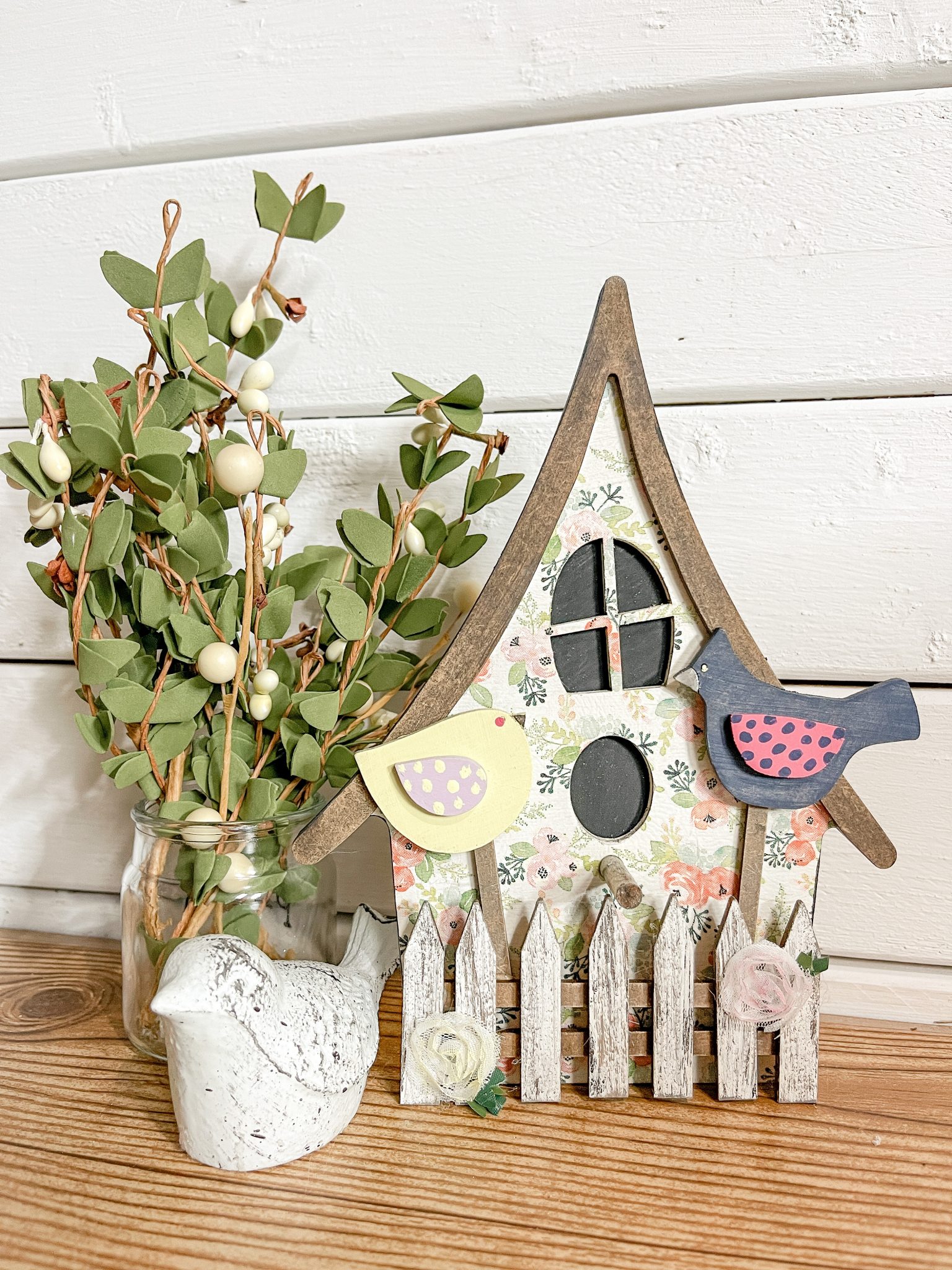 DIY Decorative Birdhouse Craft Kit - Easy DIY Tutorial