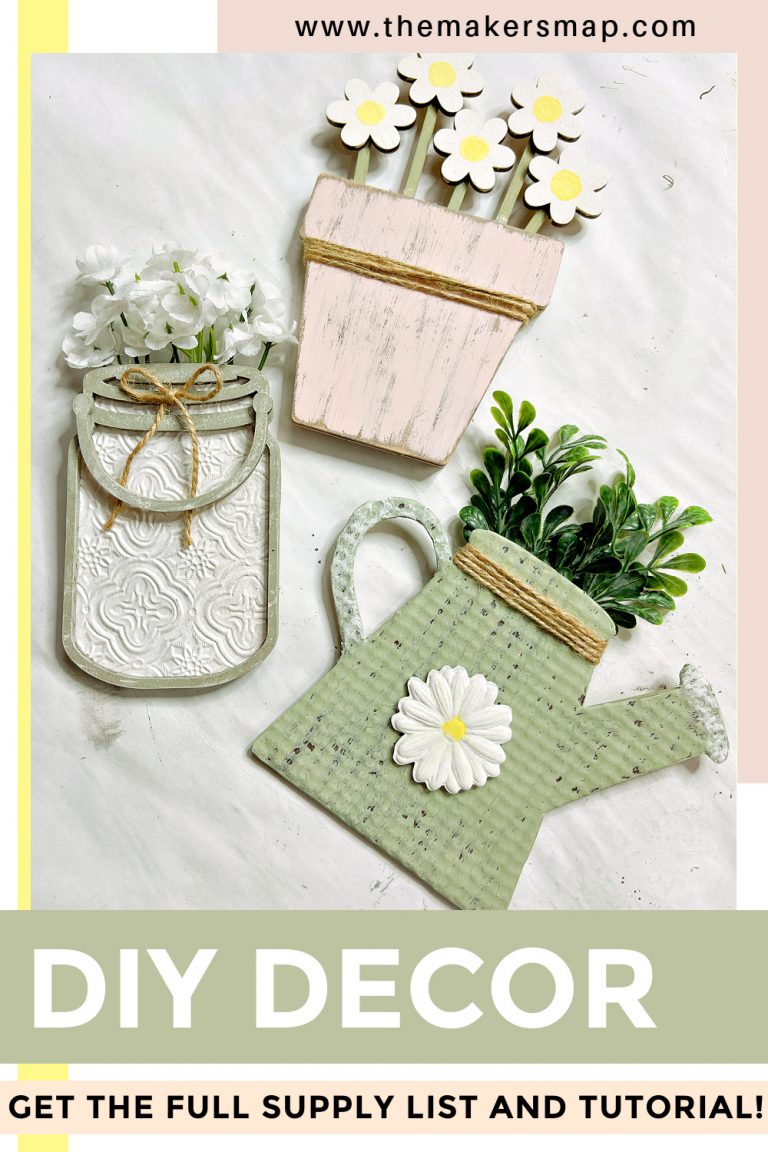 Spring Containers DIY Decor - Easy DIY Tutorial