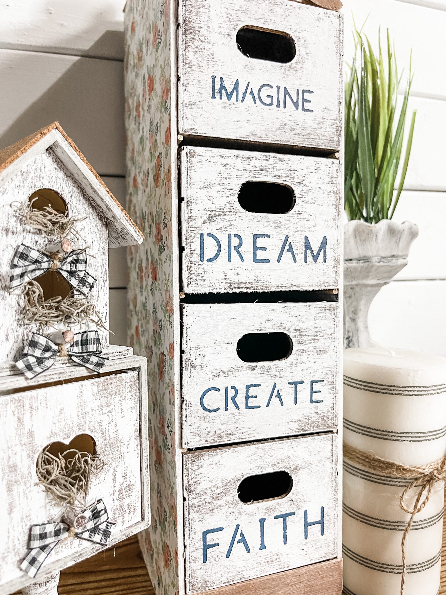DIY Drawer Tower- A Creative Haven Project