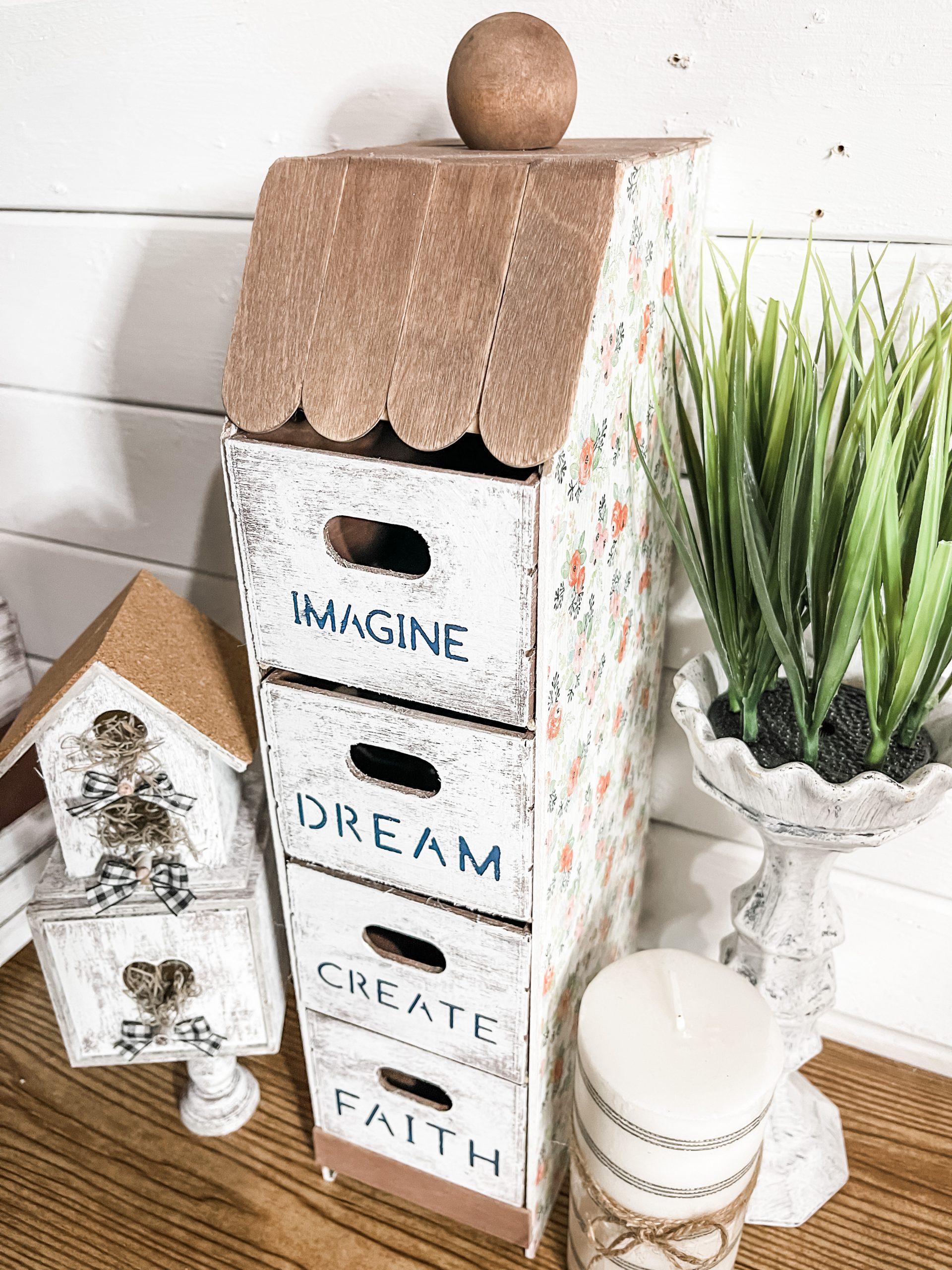 DIY Drawer Tower- A Creative Haven Project