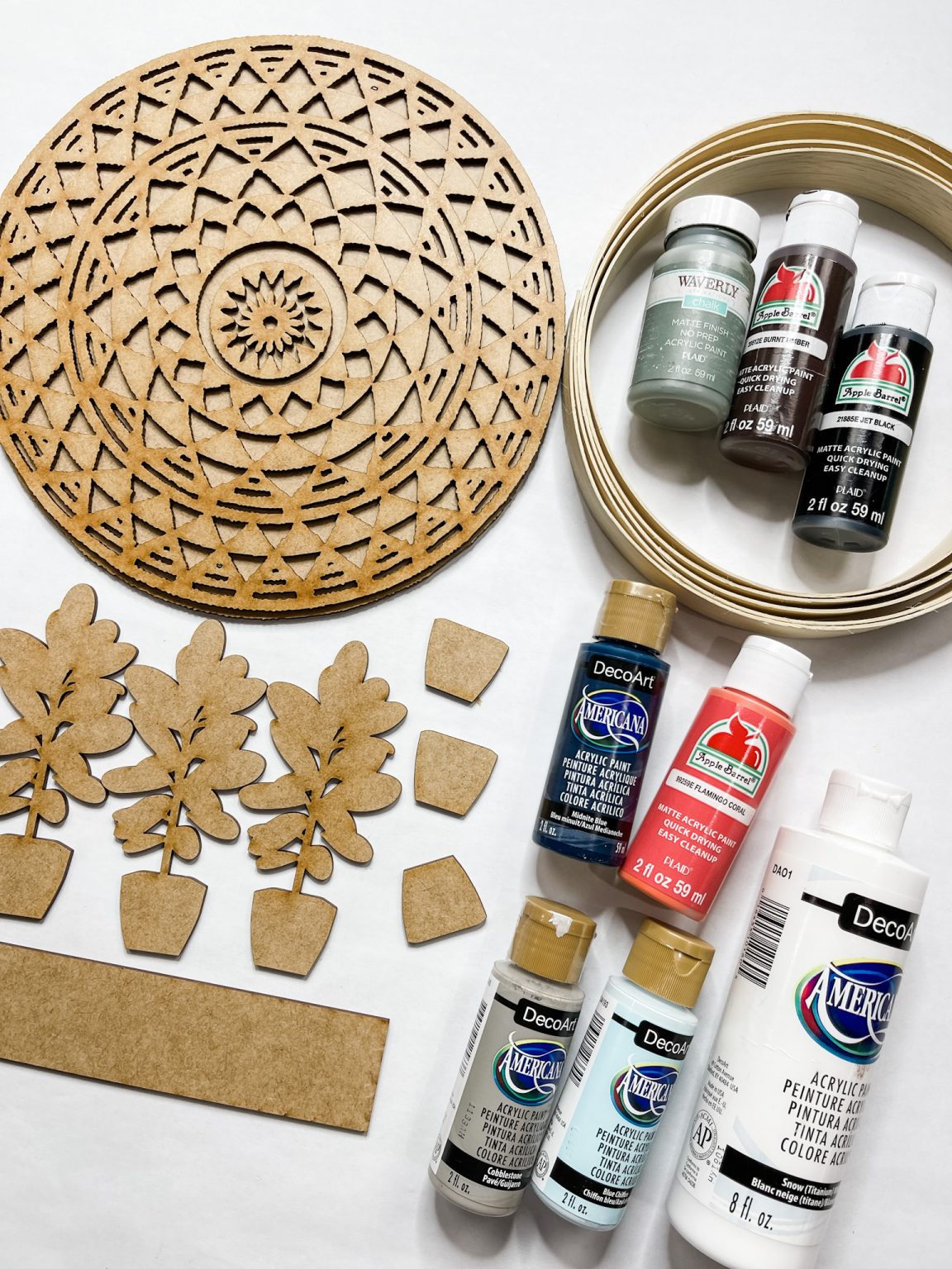 Mandala Wall Art Home Decor - Easy DIY Tutorial