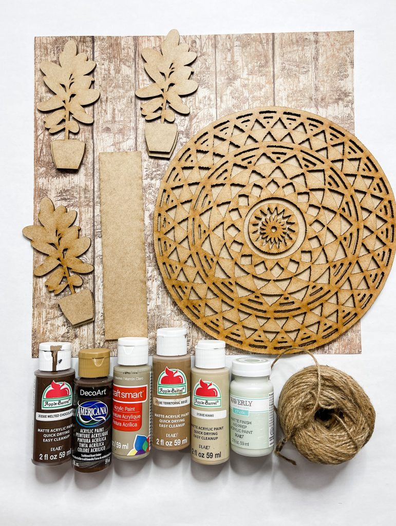 Mandala Wall Art Home Decor - Easy DIY Tutorial