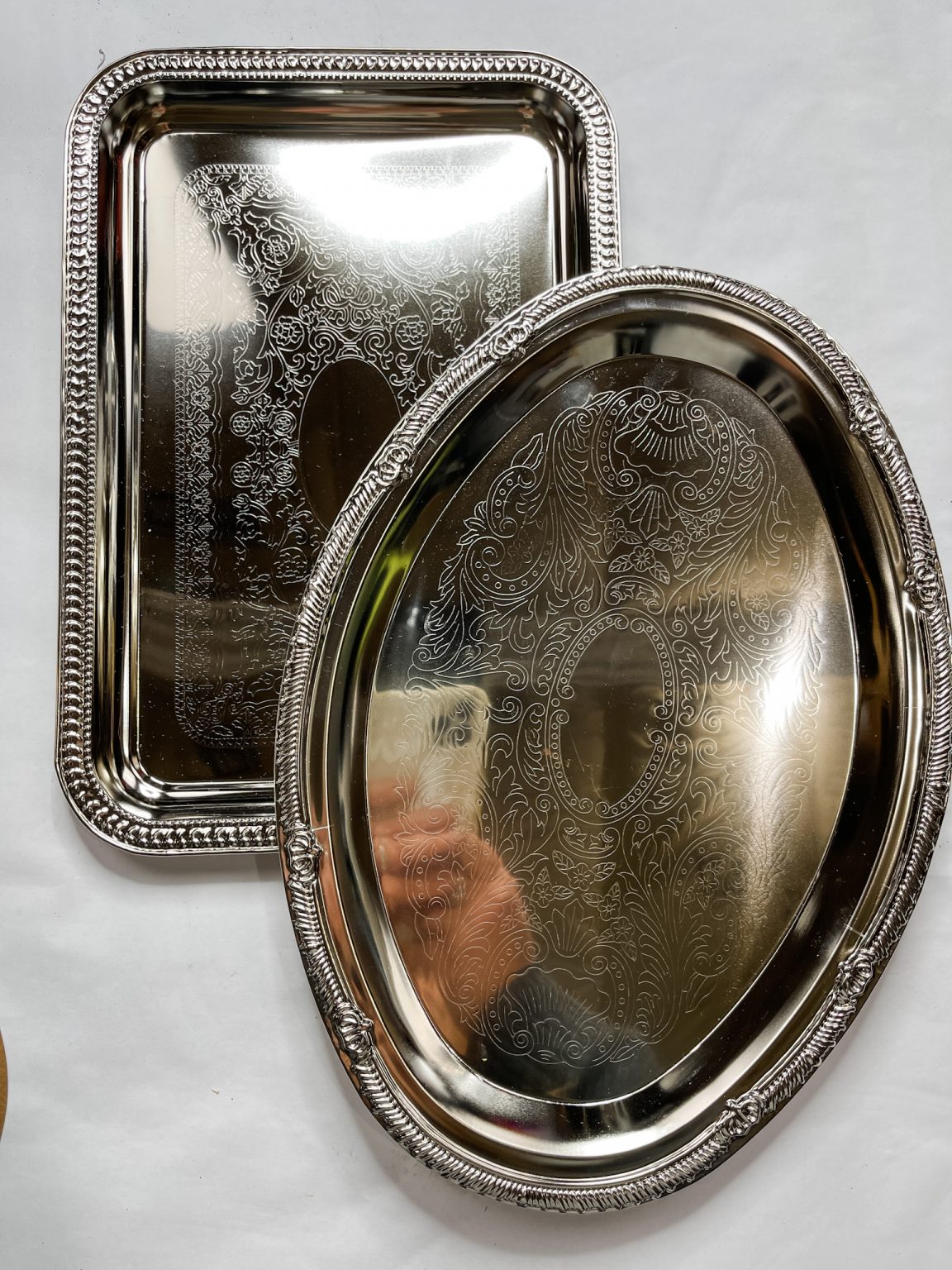 Decorative Vintage Serving Trays - Easy DIY Tutorial