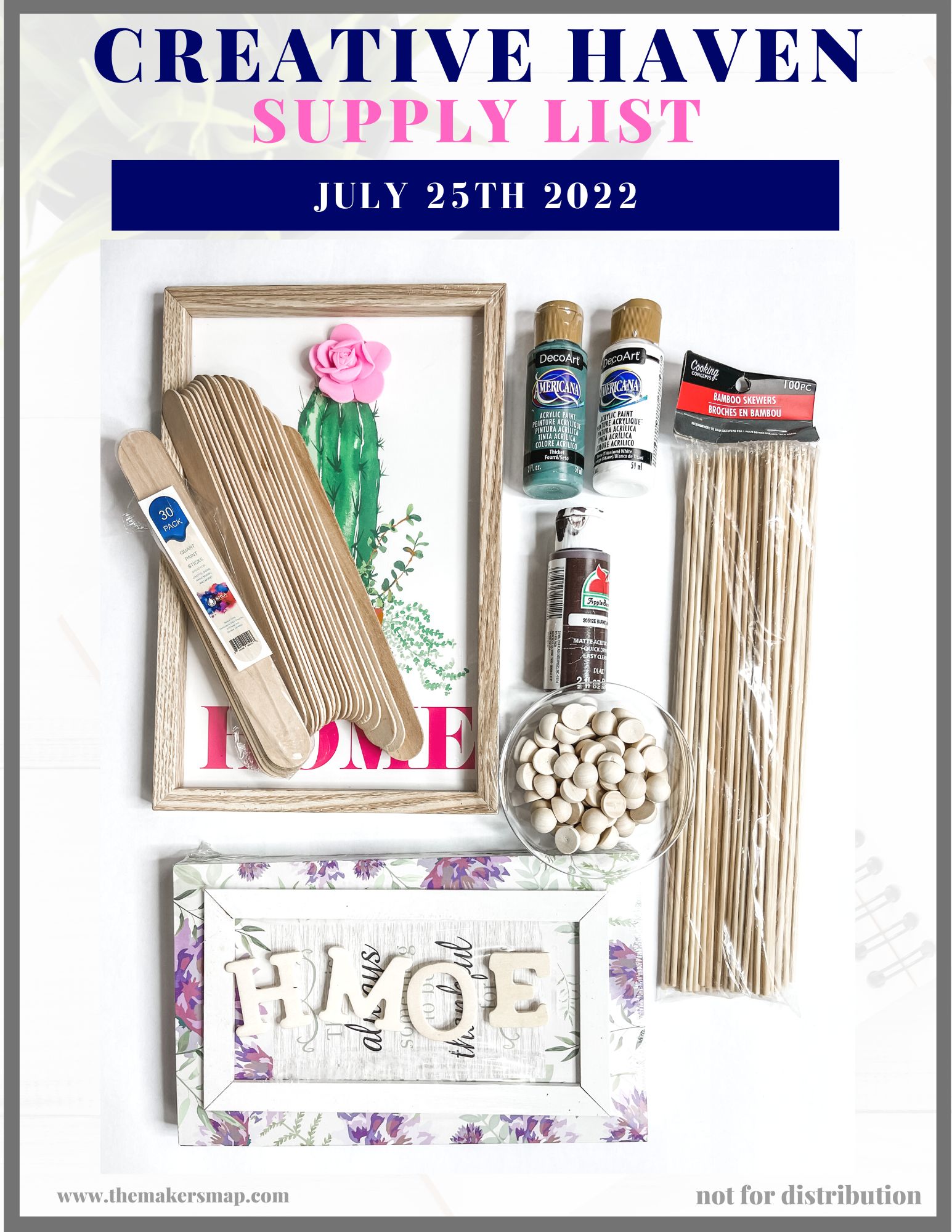 Dollar Tree Boho Home Sign - A Creative Haven Project