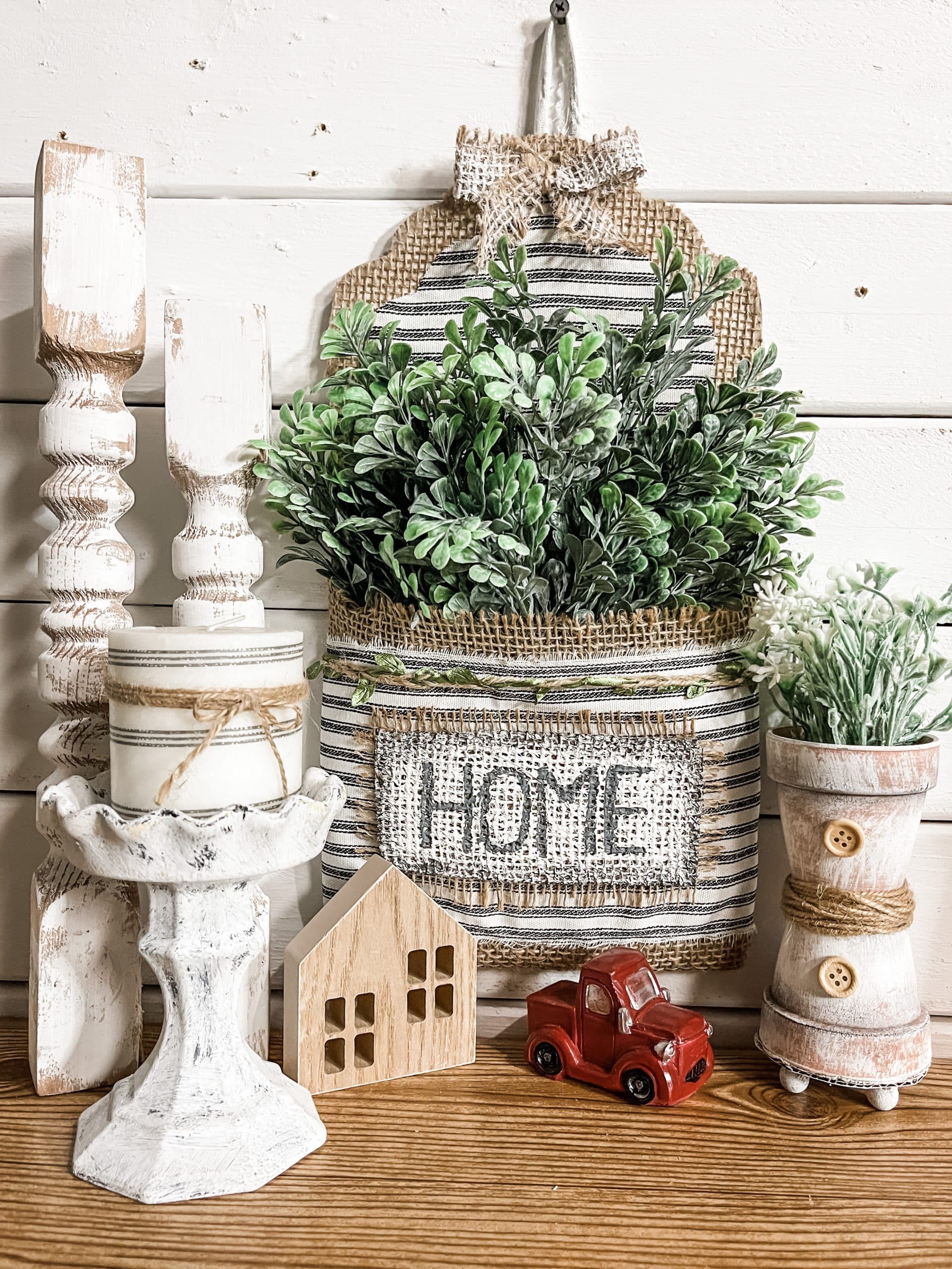 DIY Pocket Tag Wall Decor - A Creative Haven Project