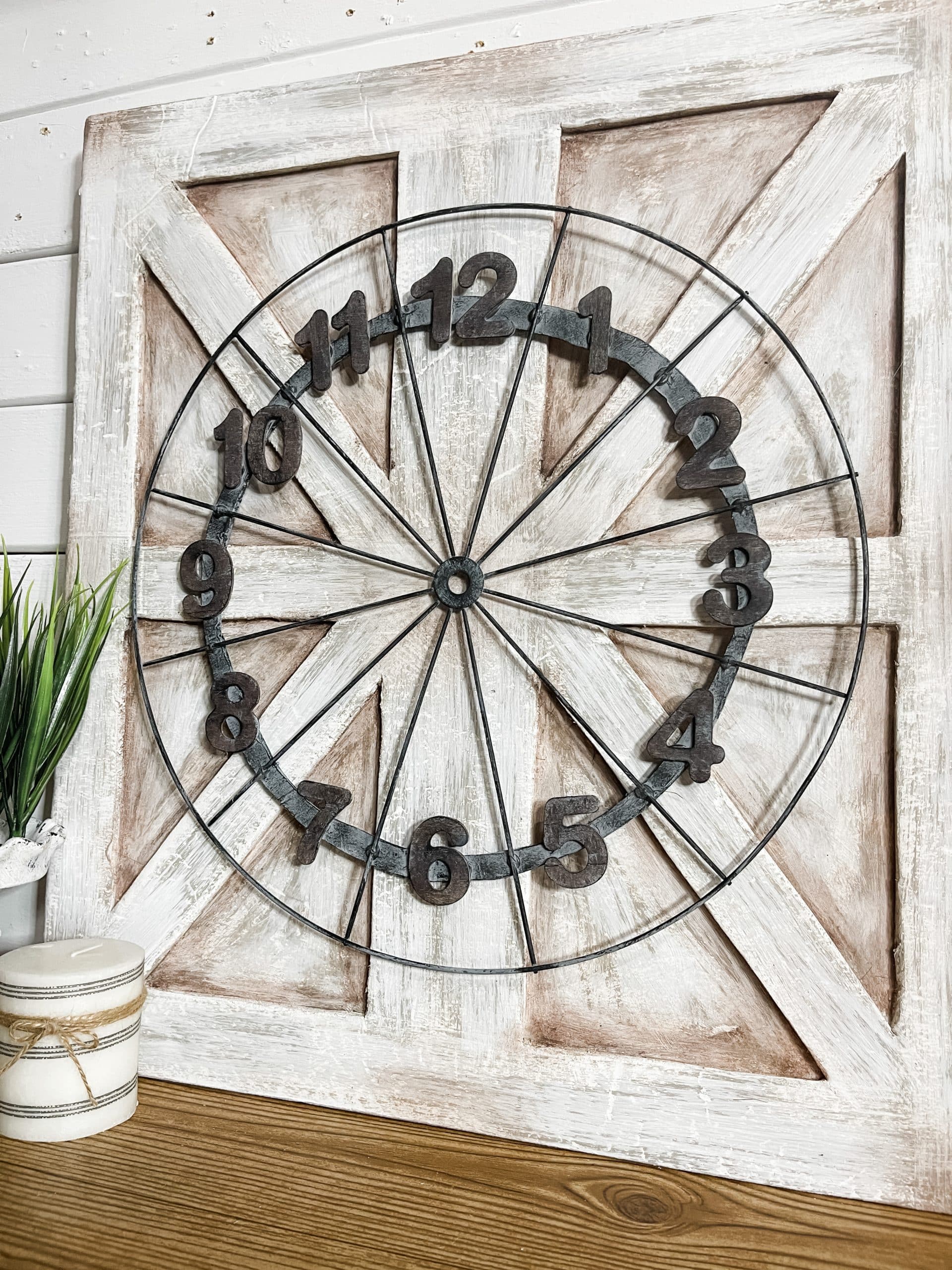 DIY Wall Clock - A Creative Haven Project