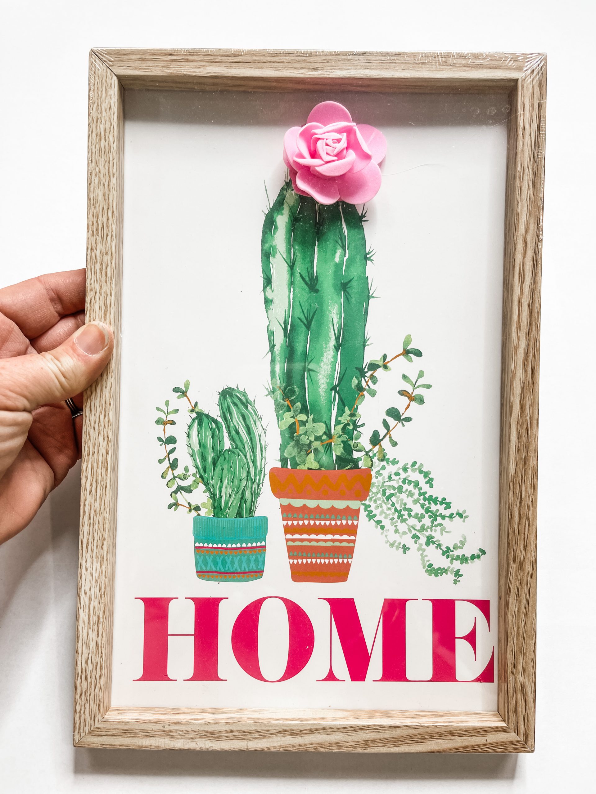 Dollar Tree Boho Home Sign - A Creative Haven Project