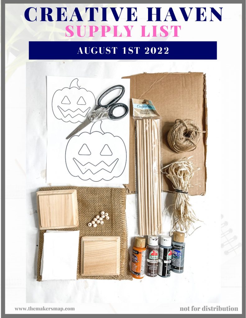 DIY Jack-O-Lantern Scarecrows - A Creative Haven Project