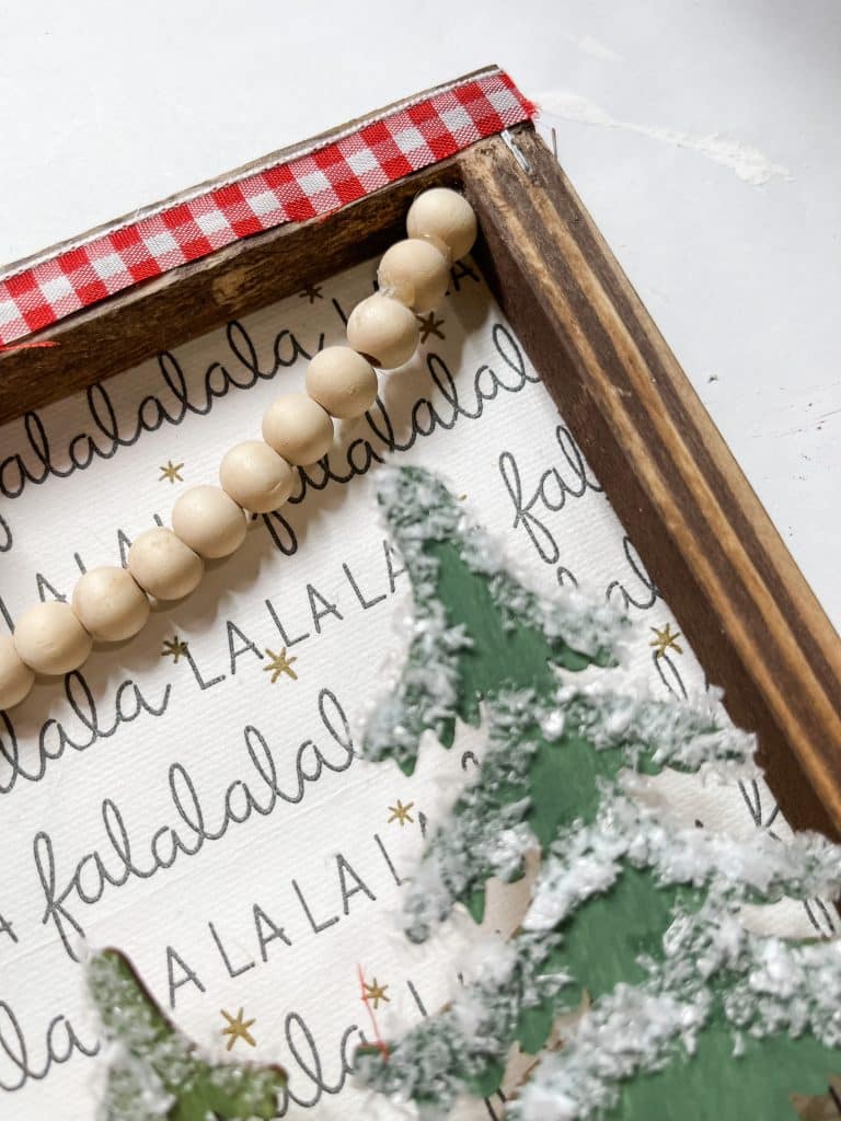 Pine Forest Winter Decor - Christmas Craft Idea