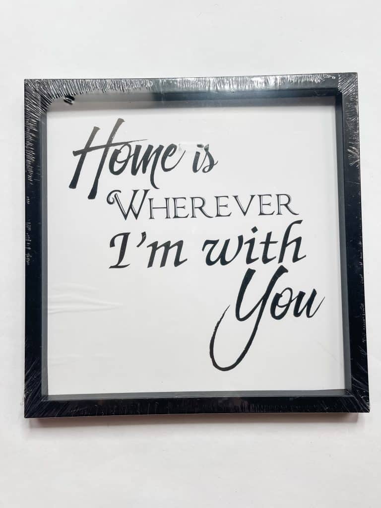 Dollar Tree Hello Fall Sign- A Creative Haven Project