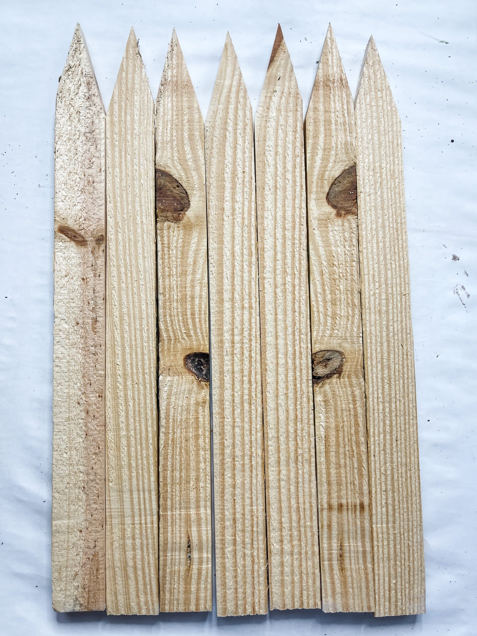 Decorative Picket Fence for Fall - A Creative Haven Project