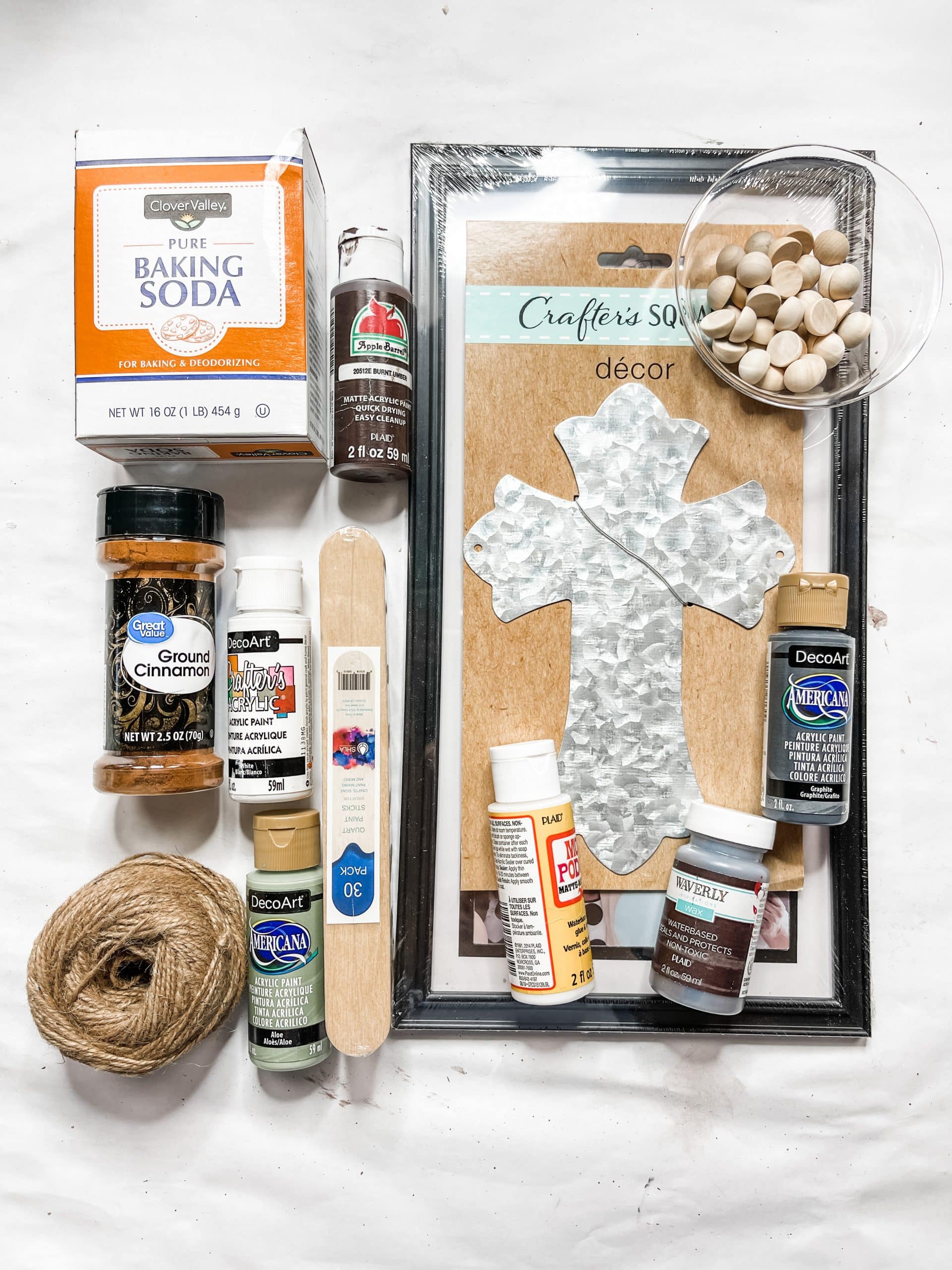 Cinnamon Faux Rust Home Decor - A Creative Haven Project