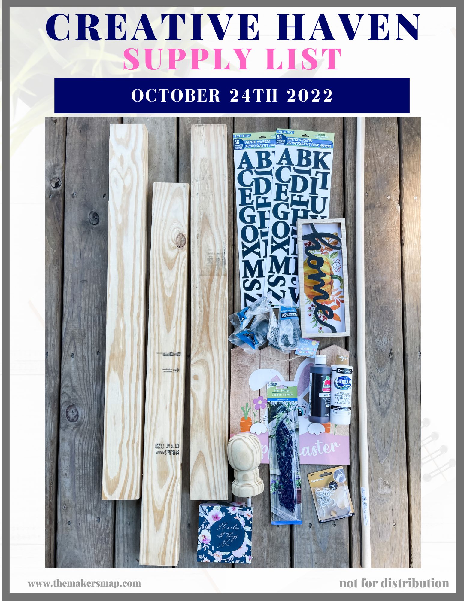 DIY Stocking Hanger Post - A Creative Haven Project