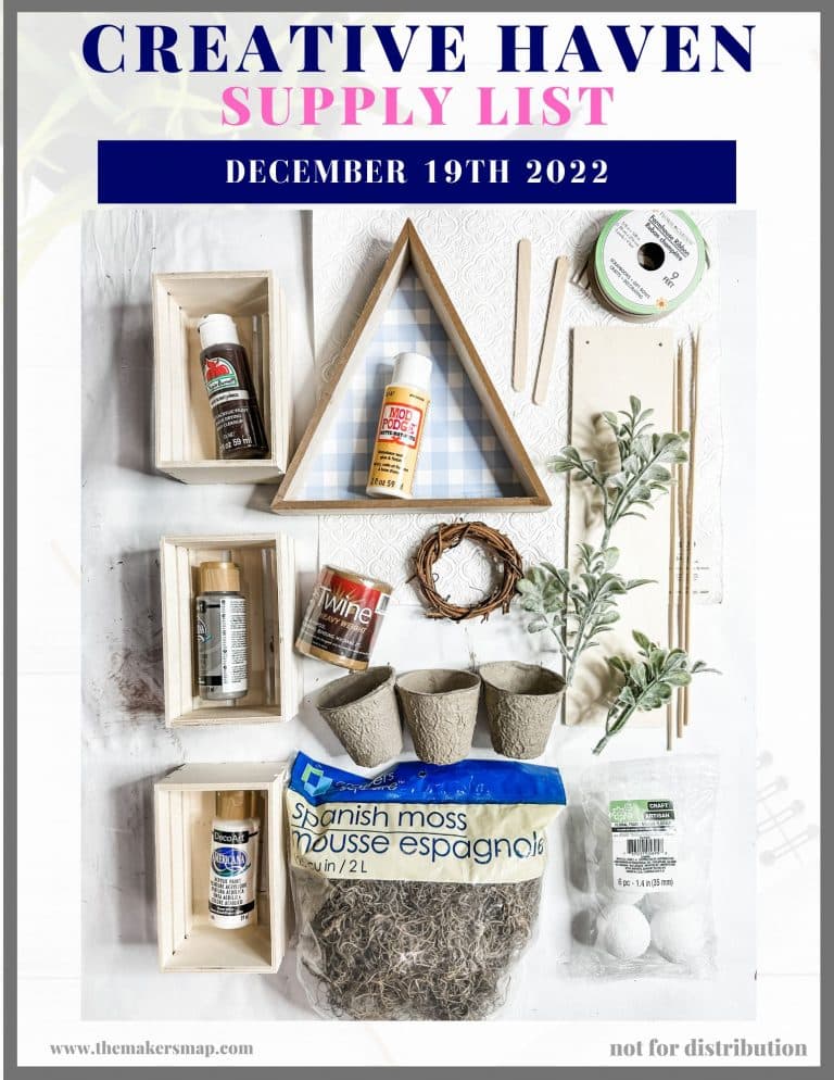 Dollar Tree Crates DIY Planter - A Creative Haven Project