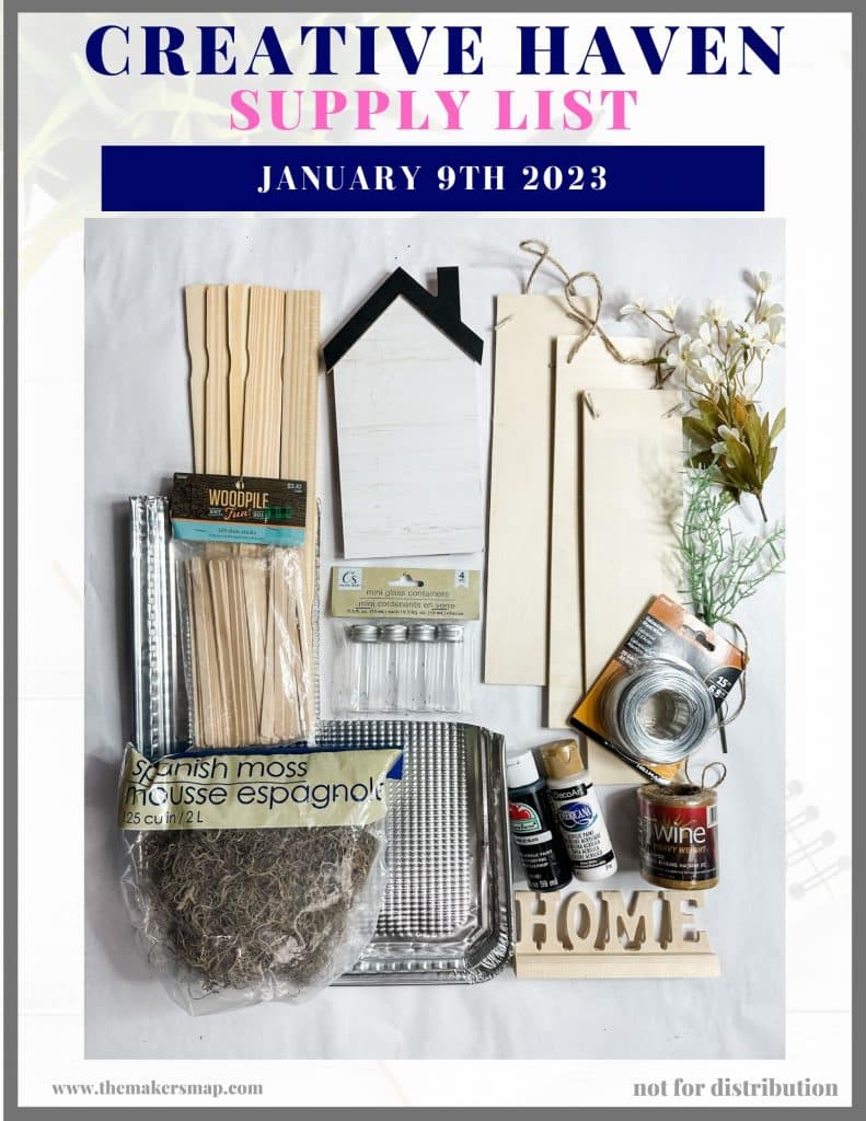 Dollar Tree Standing Home Sign - A Creative Haven Project