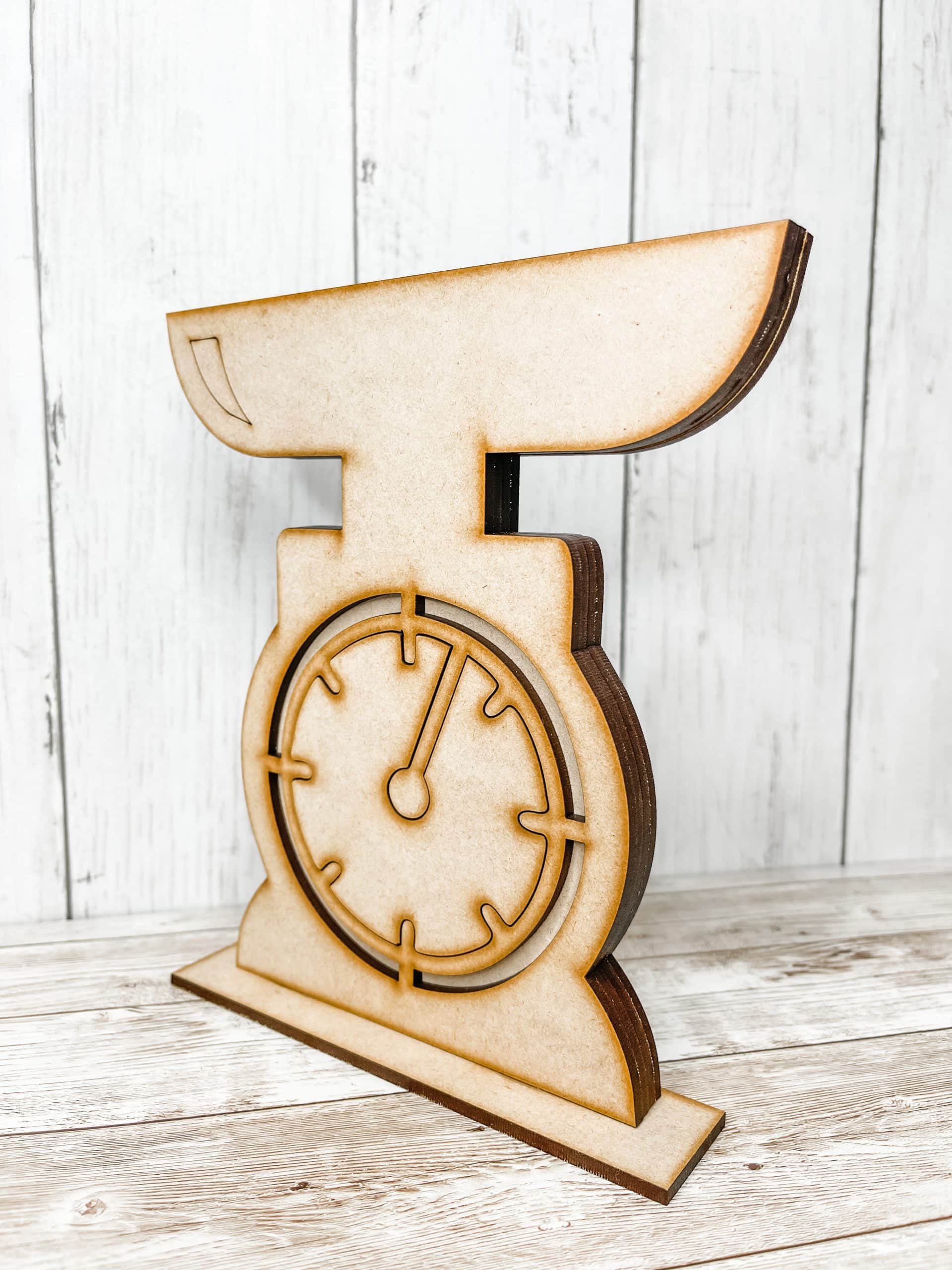 Interchangeable Decorative Farmhouse Scale - Easy DIY Tutorial