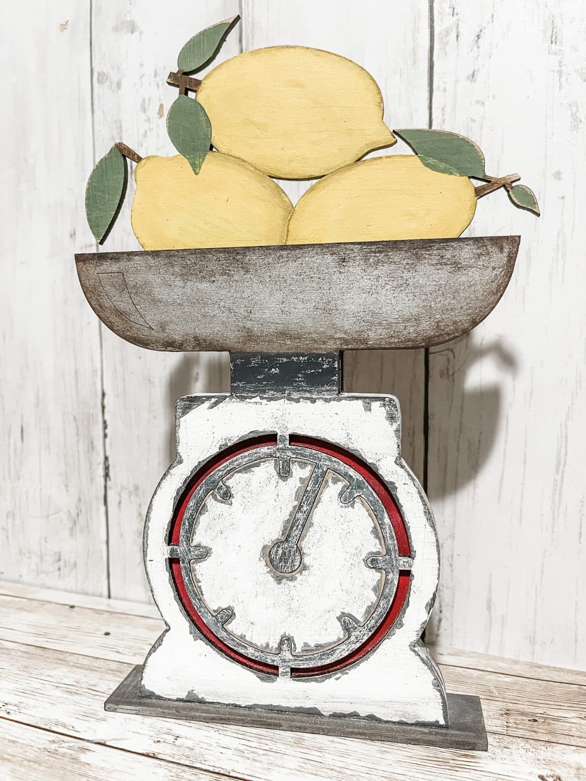 Interchangeable Decorative Farmhouse Scale - Easy DIY Tutorial