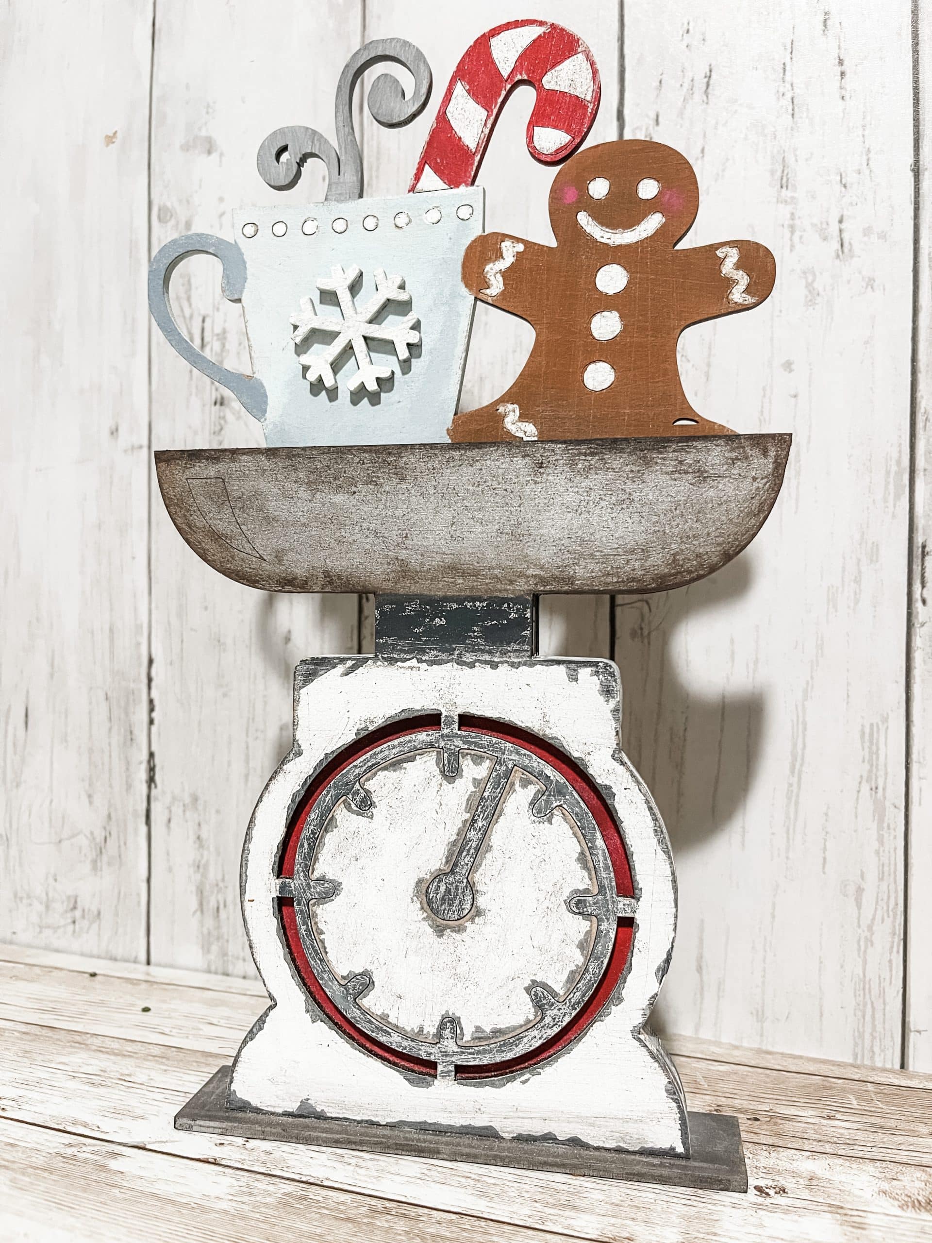 Interchangeable Decorative Farmhouse Scale - Easy DIY Tutorial