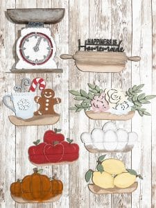 Interchangeable Decorative Farmhouse Scale - Easy DIY Tutorial