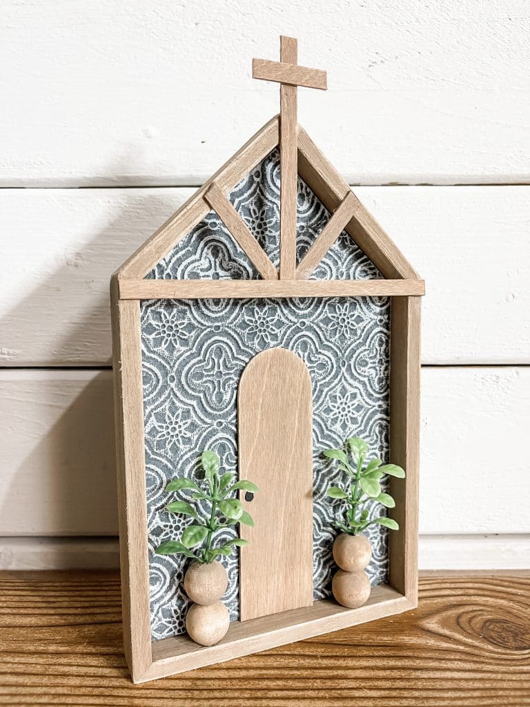 DIY Dollar Tree Church - Easy DIY Tutorial