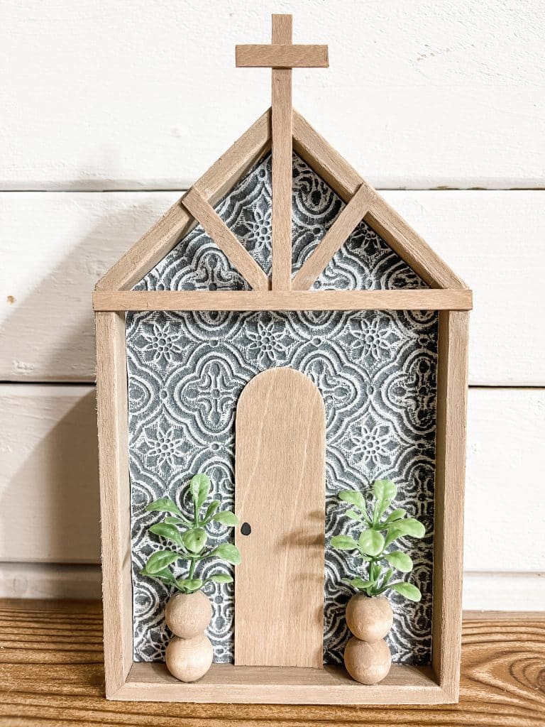 DIY Dollar Tree Church - Easy DIY Tutorial