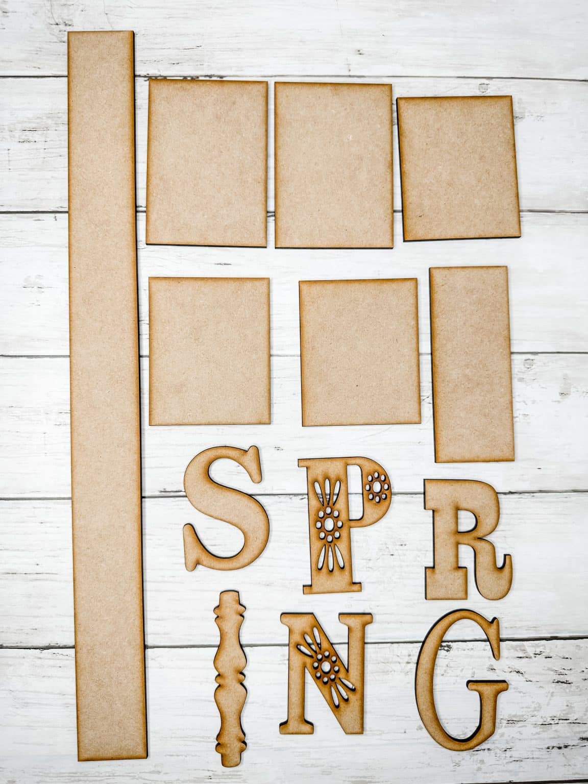 Spring Block Sign - Easy DIY Tutorial