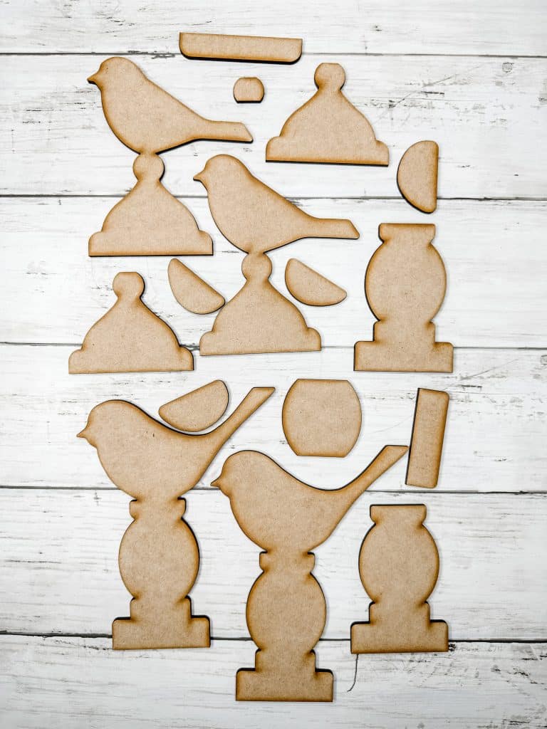 Small Decorative Birds - Easy DIY Tutorial