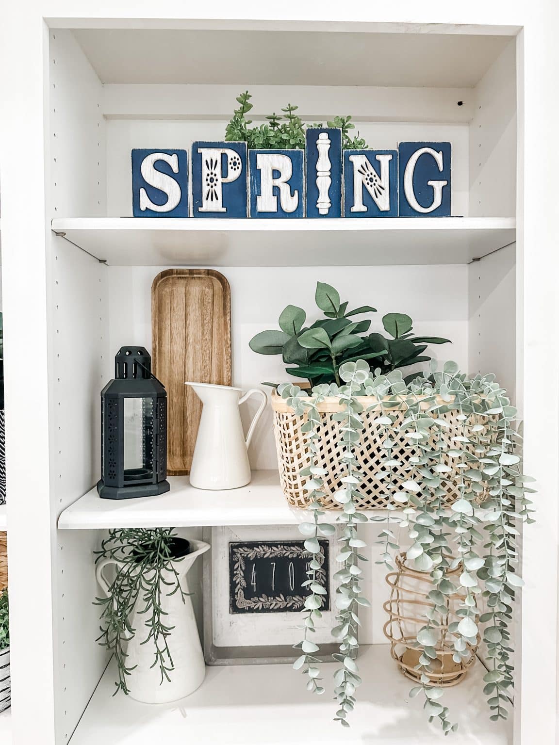 Spring Block Sign - Easy DIY Tutorial