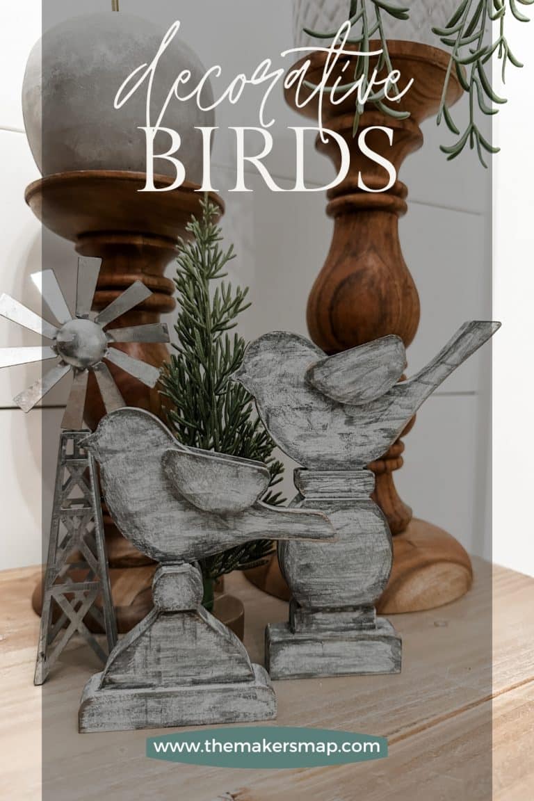 Small Decorative Birds - Easy DIY Tutorial