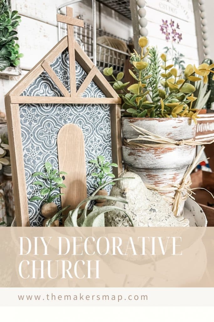 DIY Dollar Tree Church - Easy DIY Tutorial