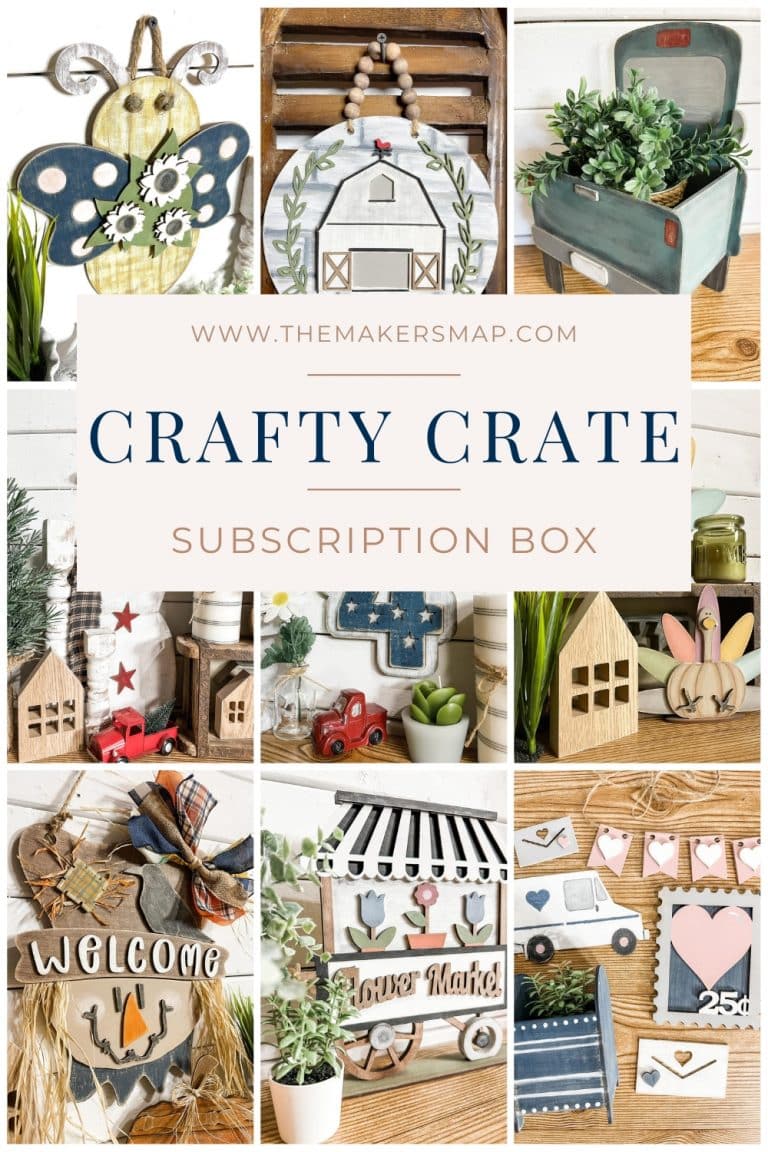 Crafty Crate Subscription Box - The Makers Map with Amber Strong