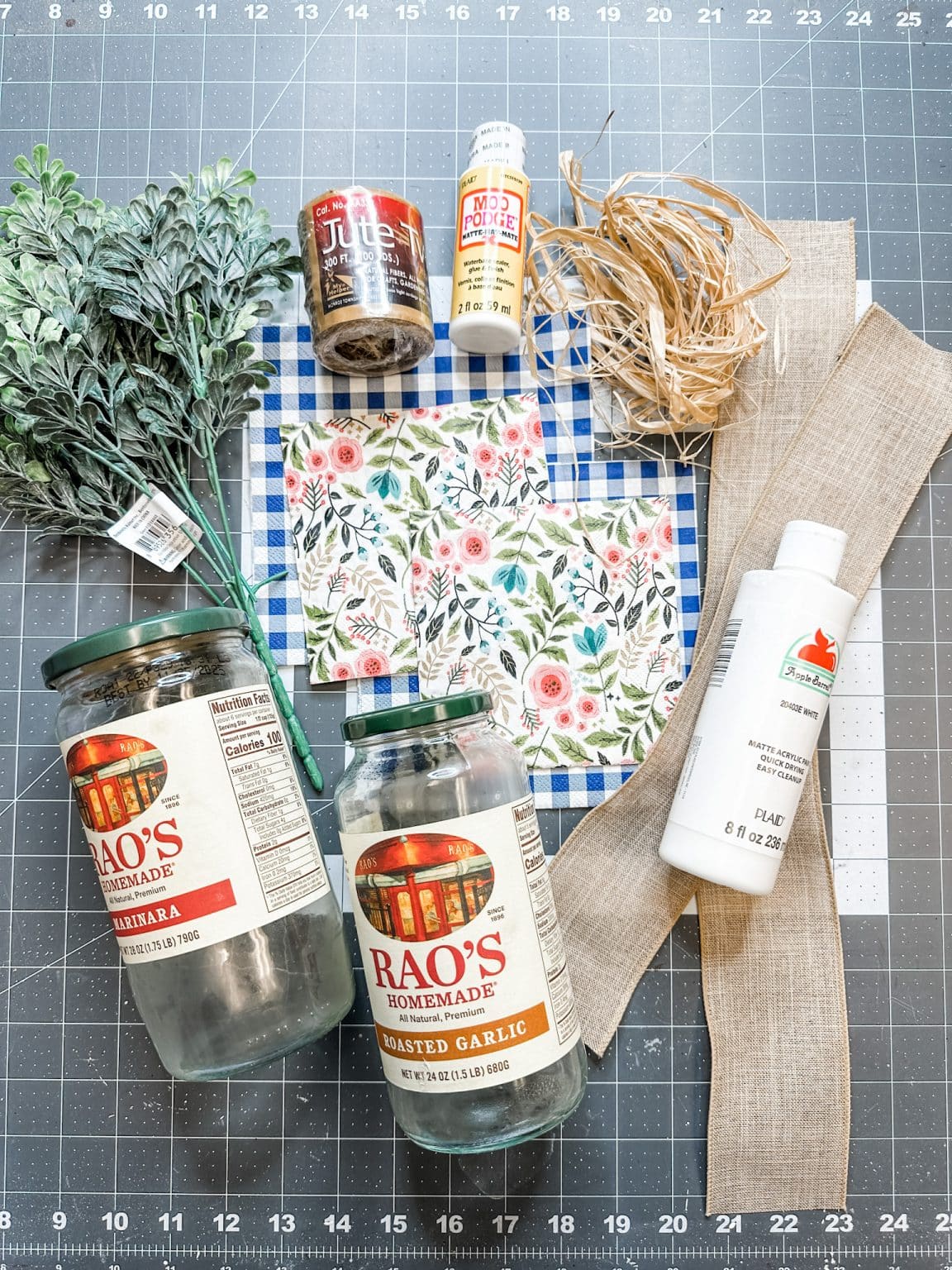 Repurposed Jar Planters - A Creative Haven Project