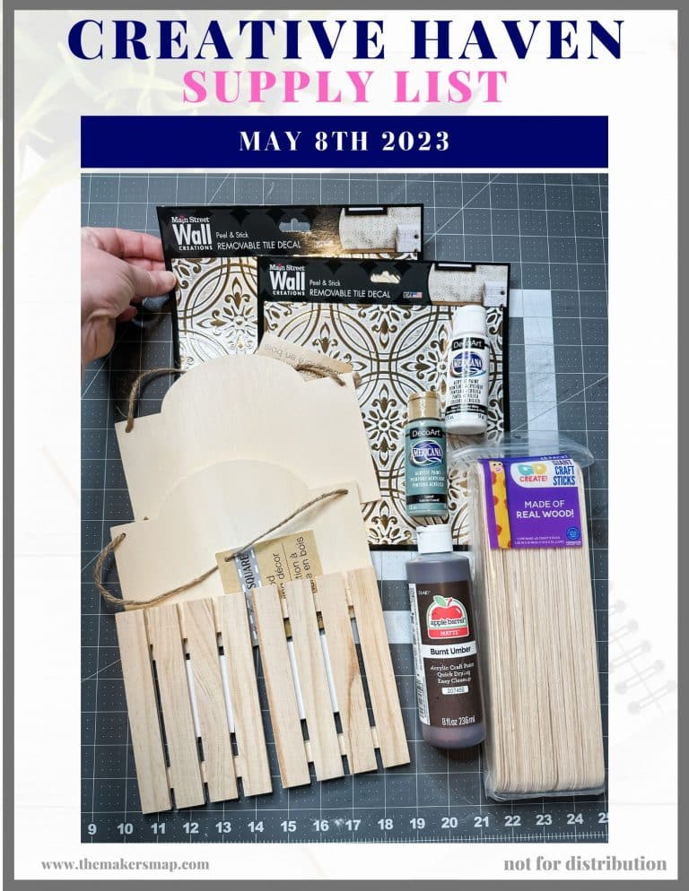 DIY Decorative Crate or Planter - A Creative Haven Project