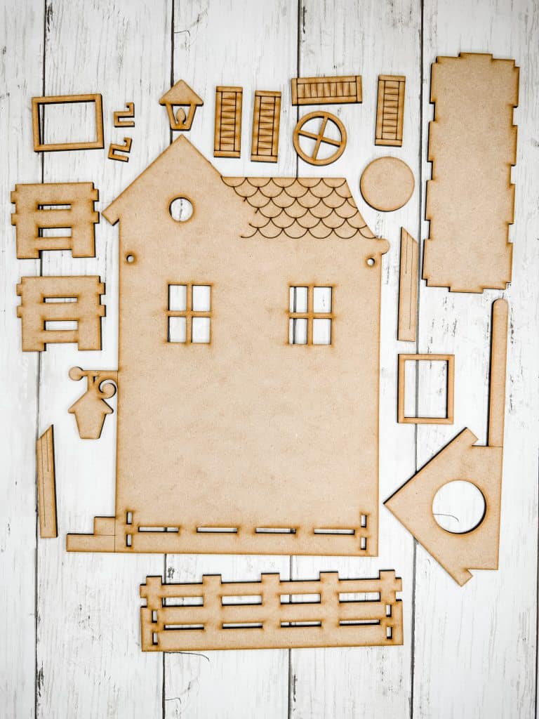 Decorative Interchangeable House Kit - Easy DIY Tutorial