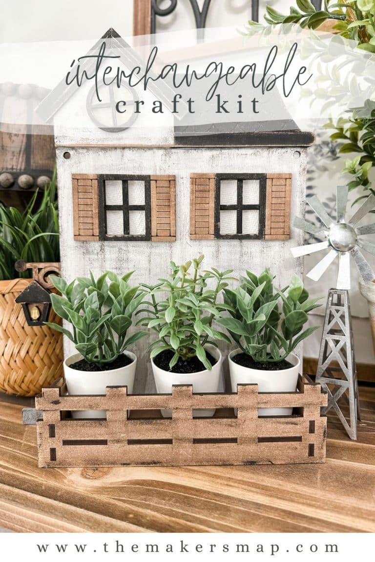 Decorative Interchangeable House Kit - Easy DIY Tutorial