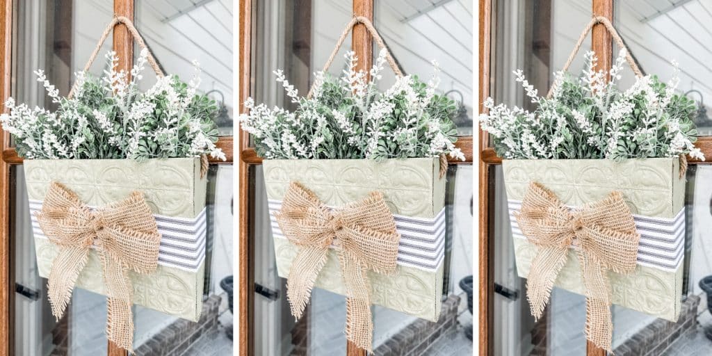 Easy Small DIY Plant Stand Decor project on a budget