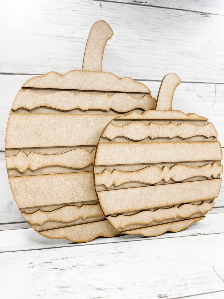 Spindle Pumpkin Fall Home Decor