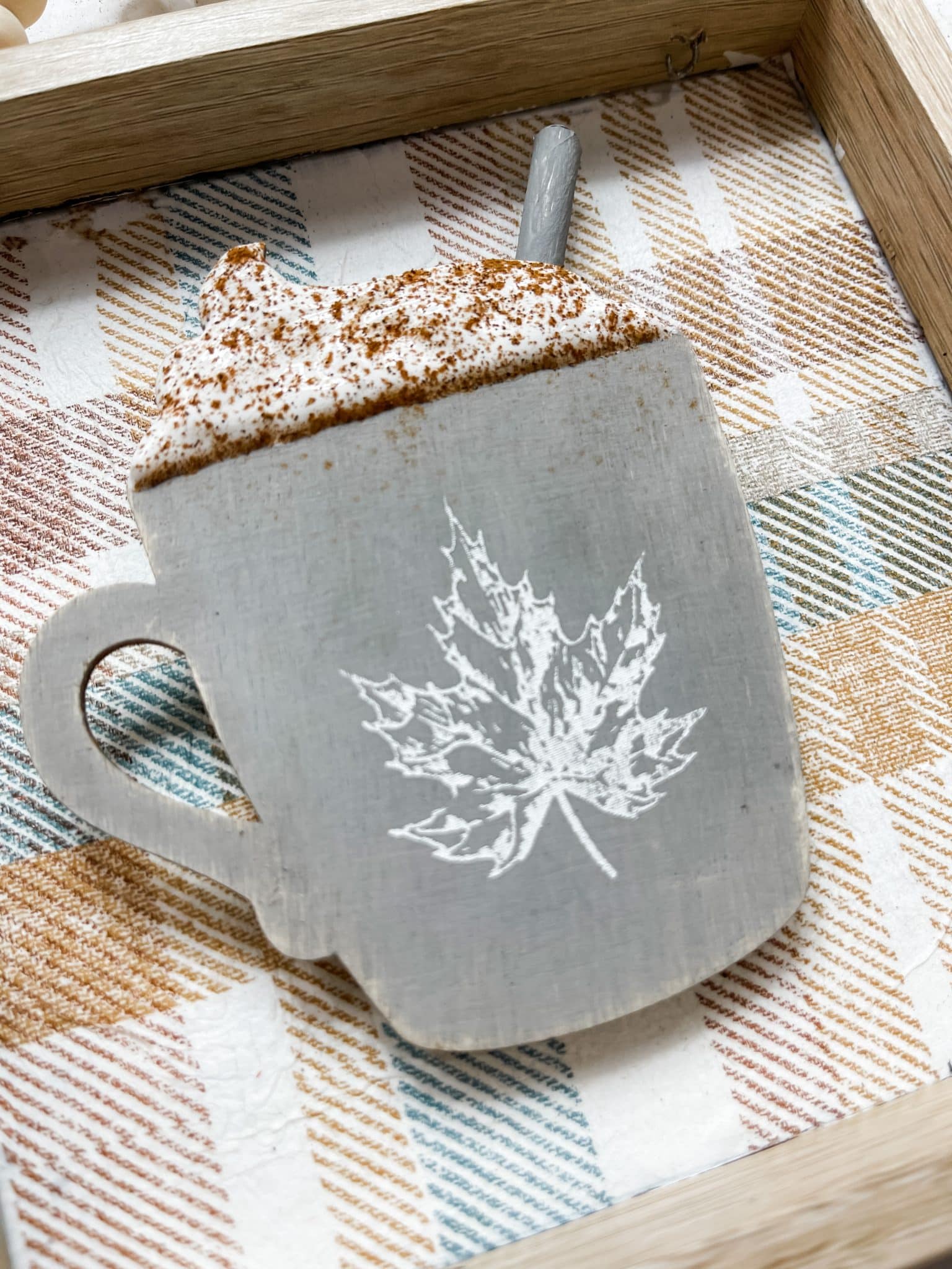 DIY Latte Fall Decor - Easy DIY Tutorial