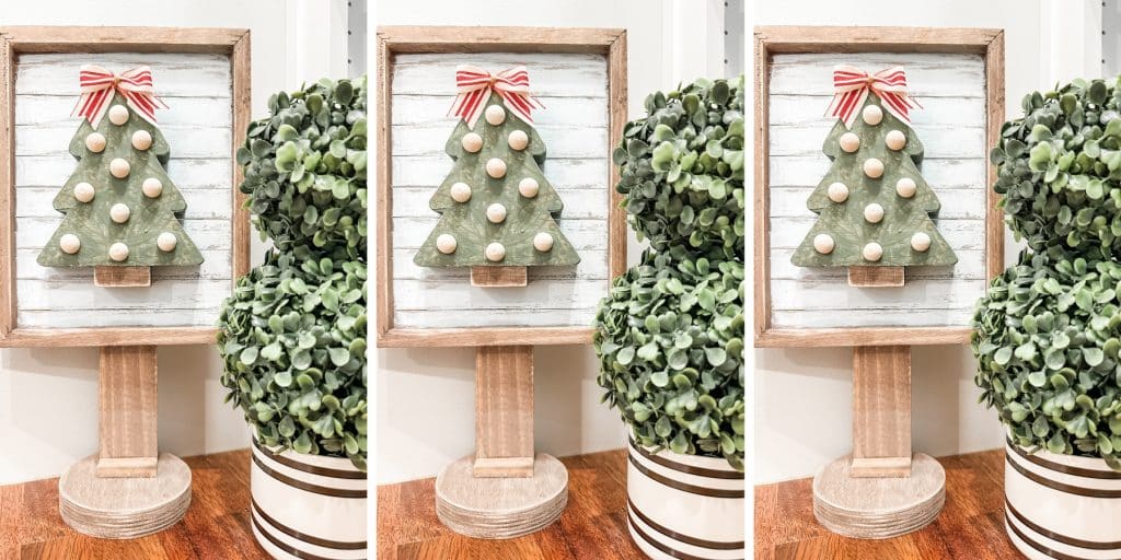 Dollar Tree DIY Farmhouse Wall Decor - window with faux shutters