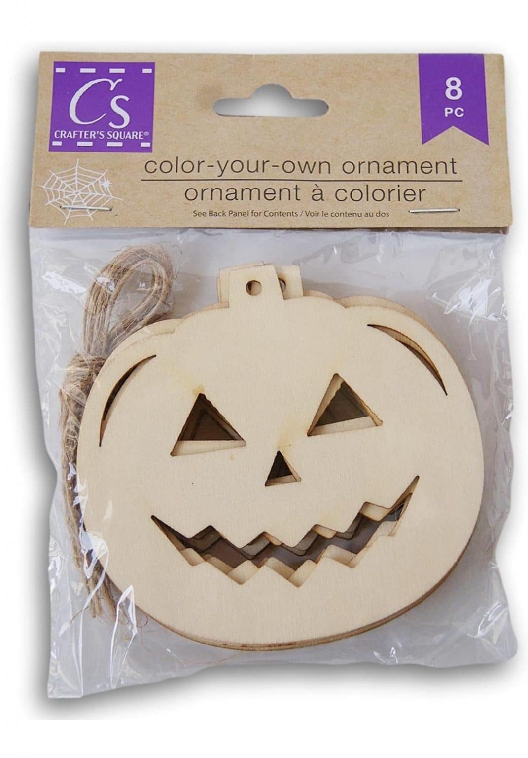 Halloween Busted Canvas Jack-O-Lantern - Easy DIY Tutorial